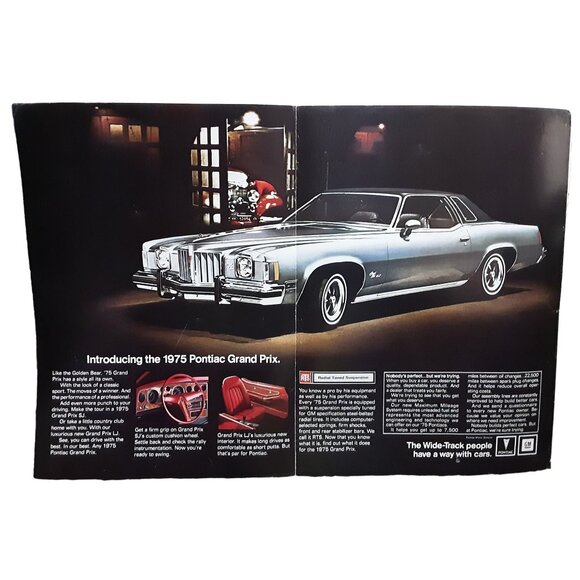 American Vintage | Other | 974 1975 Pontiac Grand Prix Car With Jack ...
